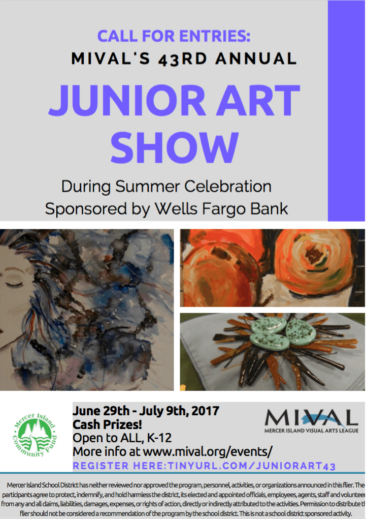 MIVAL's 43rd Annual Junior Art Show to take place during Summer ...
