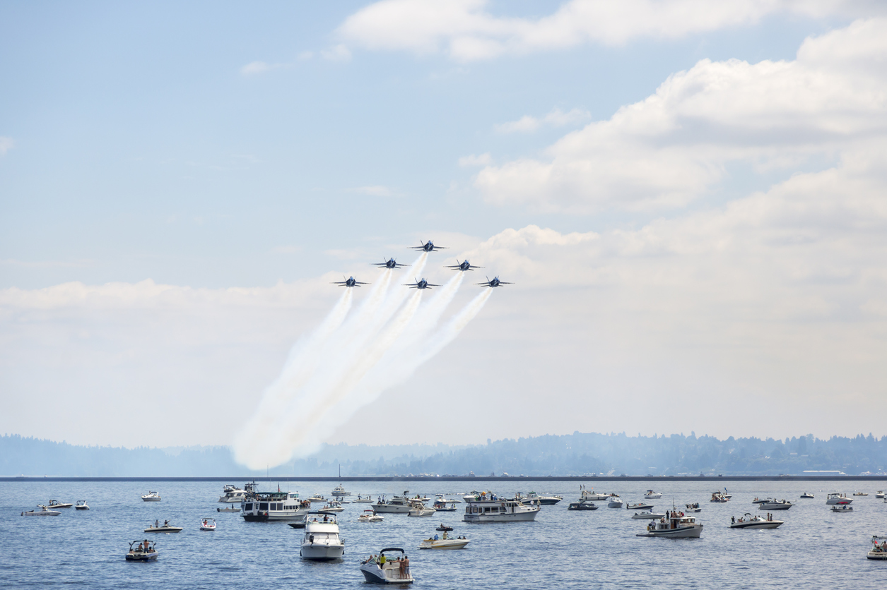 Best places to watch the Blue Angels from Mercer Island - My Mercer ...