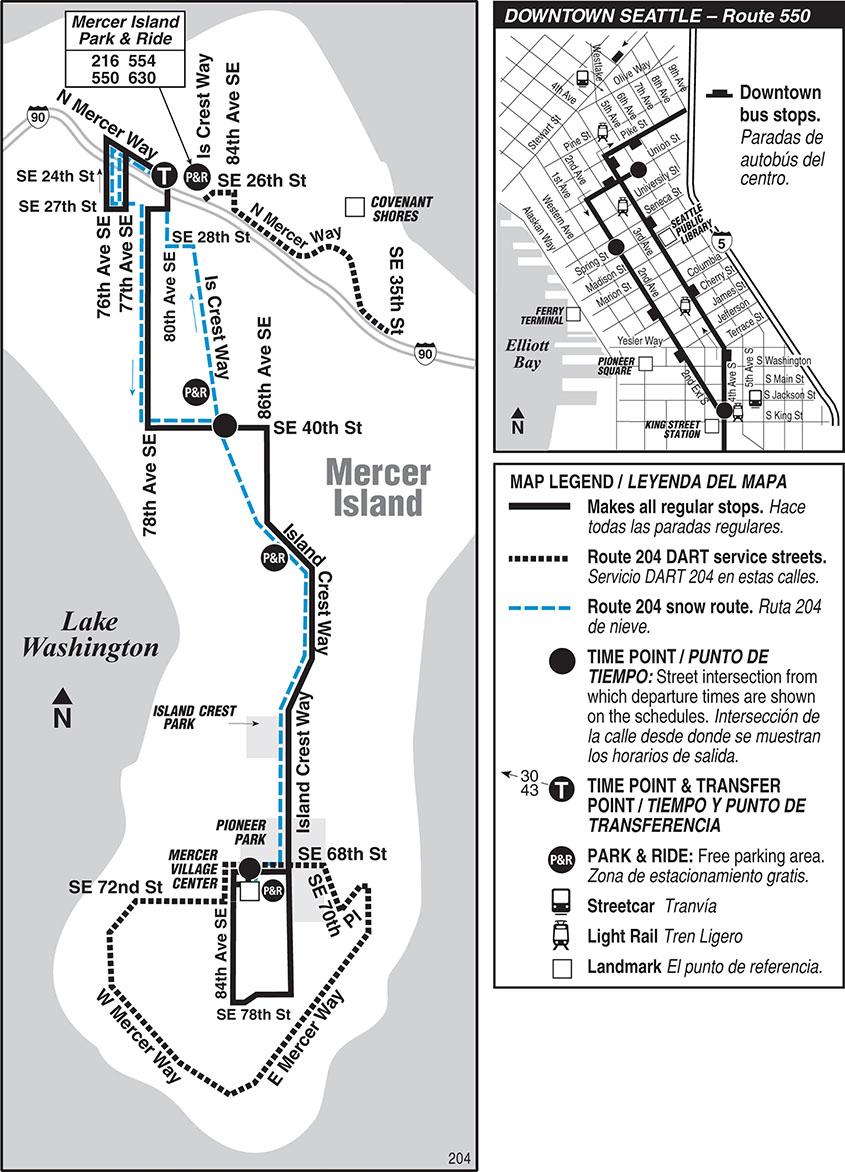 Getting To & Around Mercer Island: A Commuting & Public Transportation ...