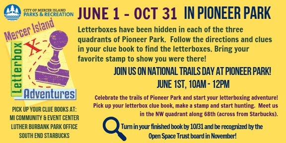 National Trails Day & Letterboxing kick-off event to take place June ...