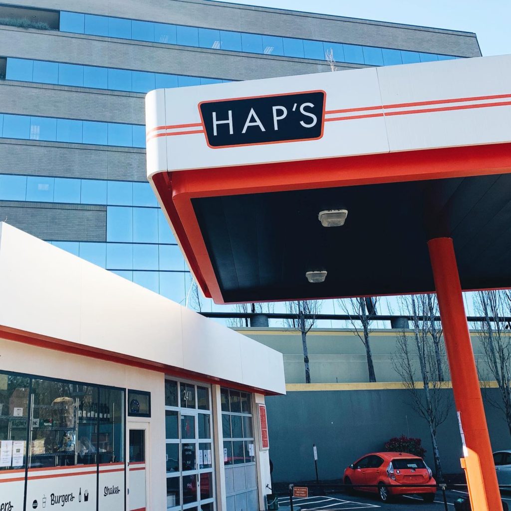 Hap's Burgers & Taps delivers a delicious burger and recalls local ...